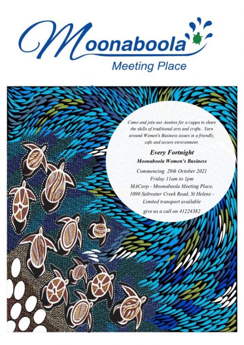 Moonaboola Women’s Business Yarning Circle – Maryborough Aboriginal ...